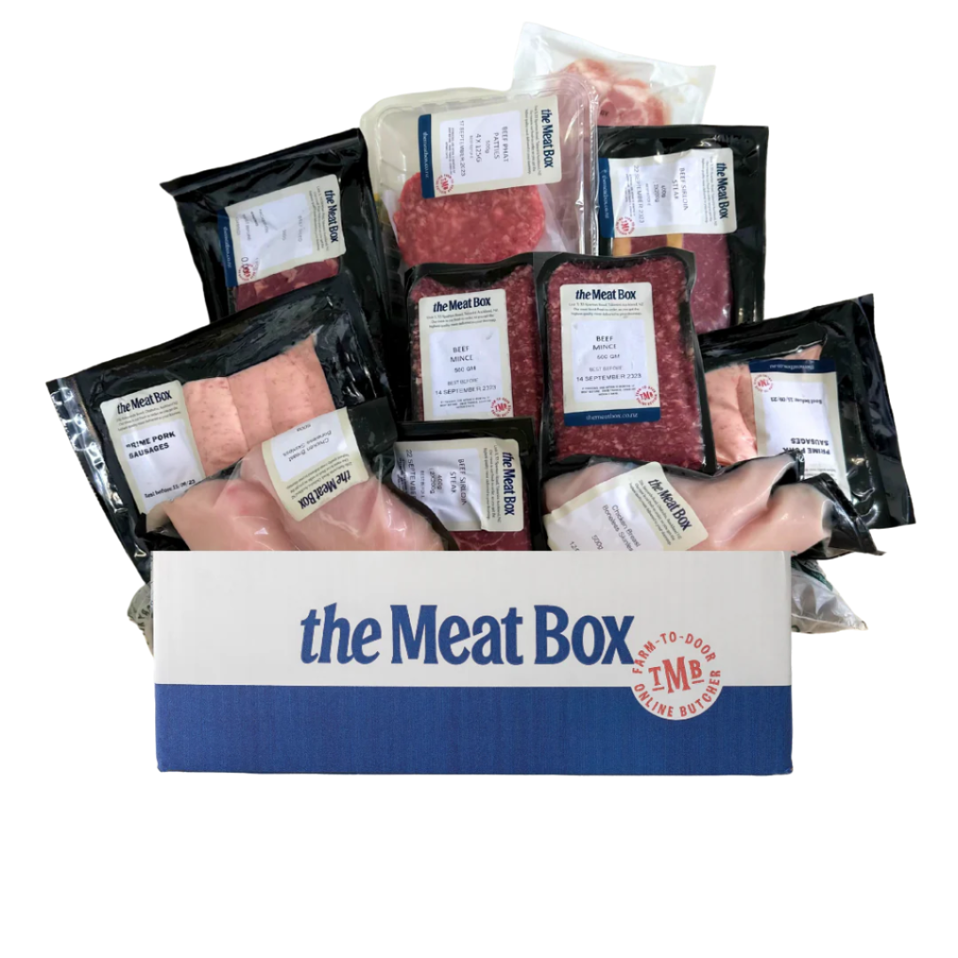 Nz Grocer I Family Meat Box I Feeds 4 for 6 nights