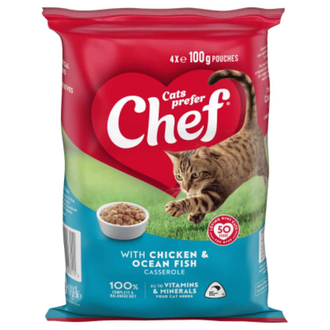 Chef with Chicken & Ocean Fish 400g | Grocery Delivery NZ