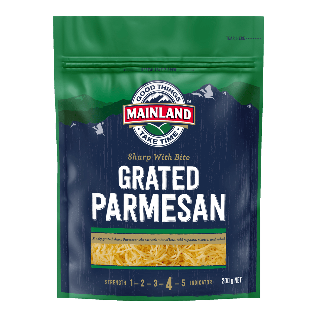 Mainland Grated Parmesan 200g | Grocery Delivery NZ