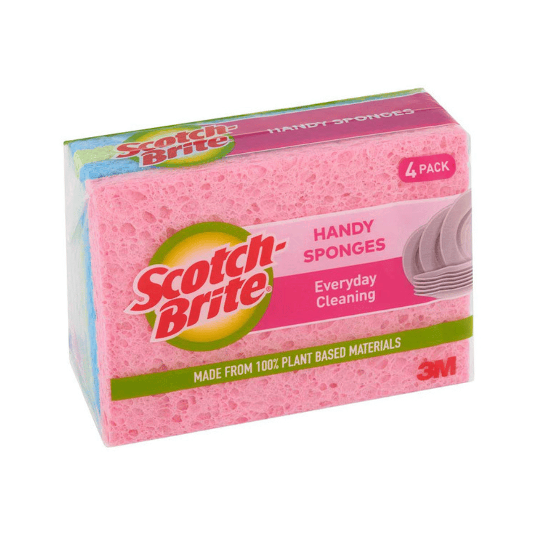 Scotch Bright Sponges 4 pack | Grocery Delivery NZ