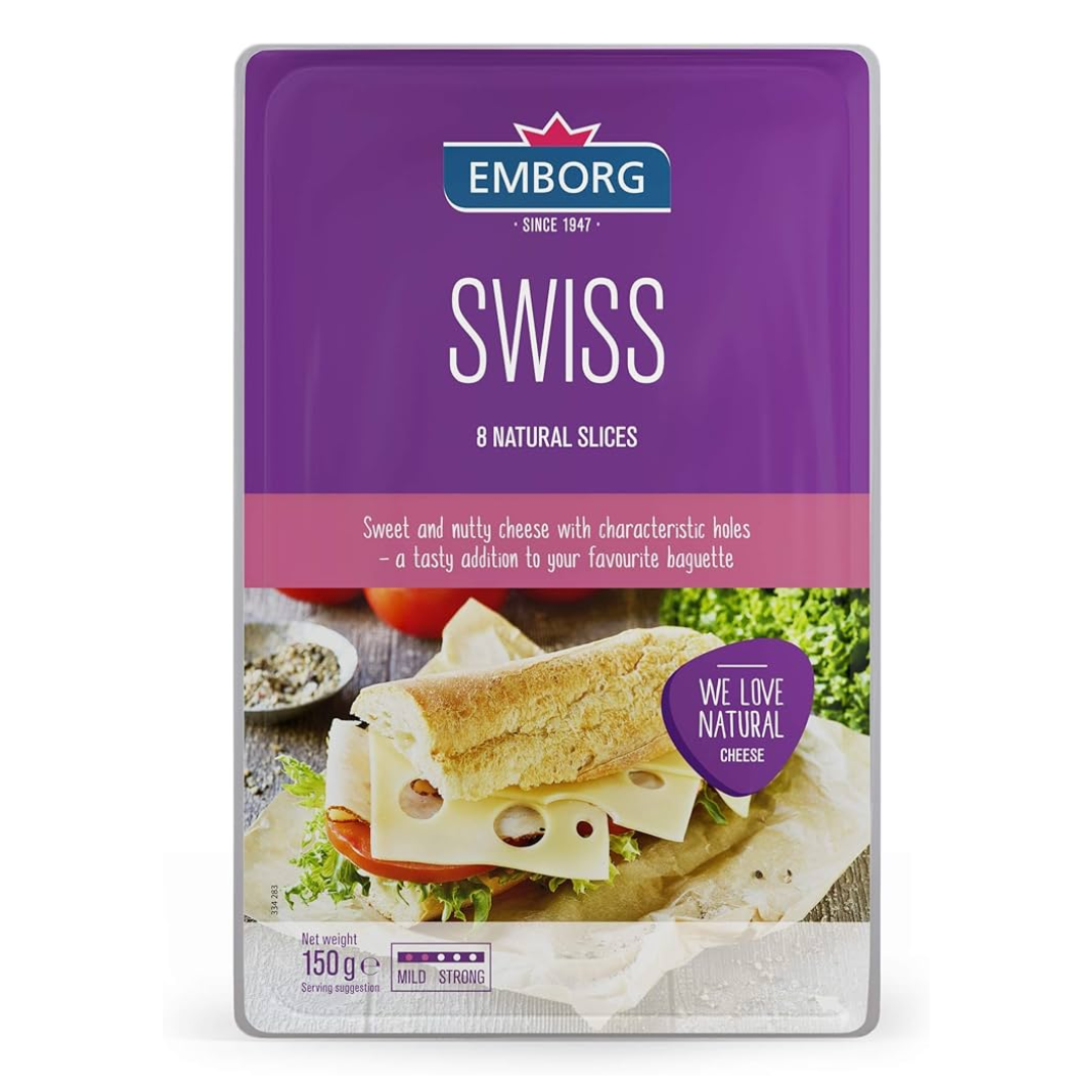 Emborg Swiss Style Slices | Delivery Nationwide