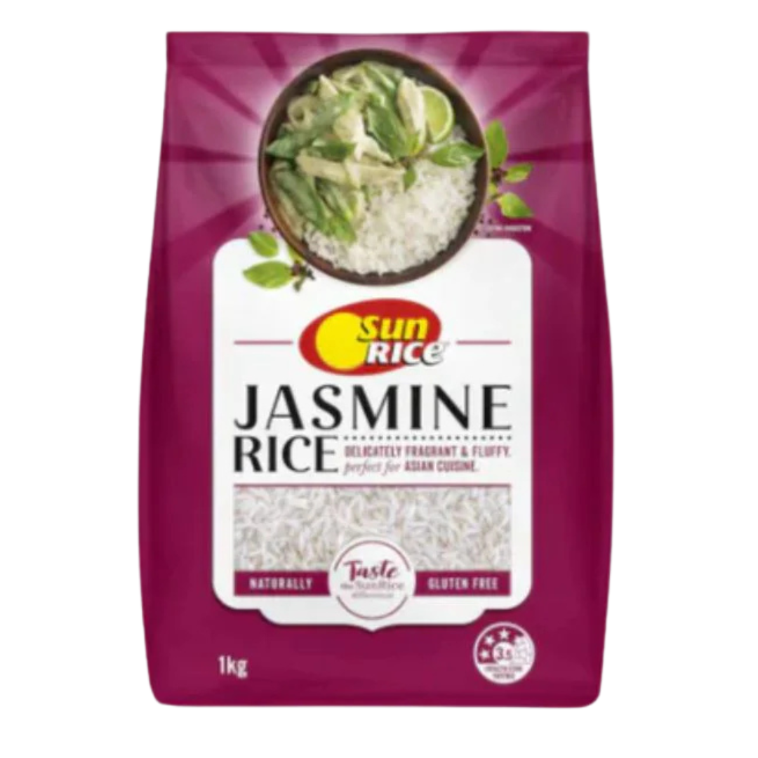 Sunrice Jasmine Rice 1kg | Grocery Delivery NZ