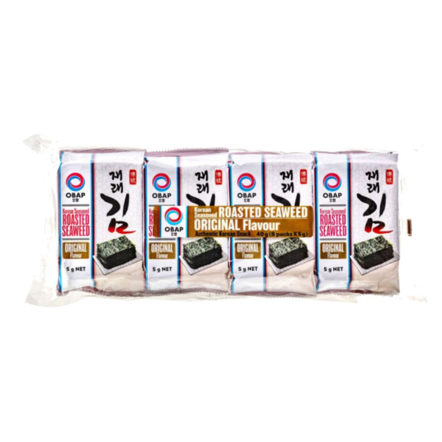 Obap Roasted Seasoned Seaweed │ Seaweed & Snacks