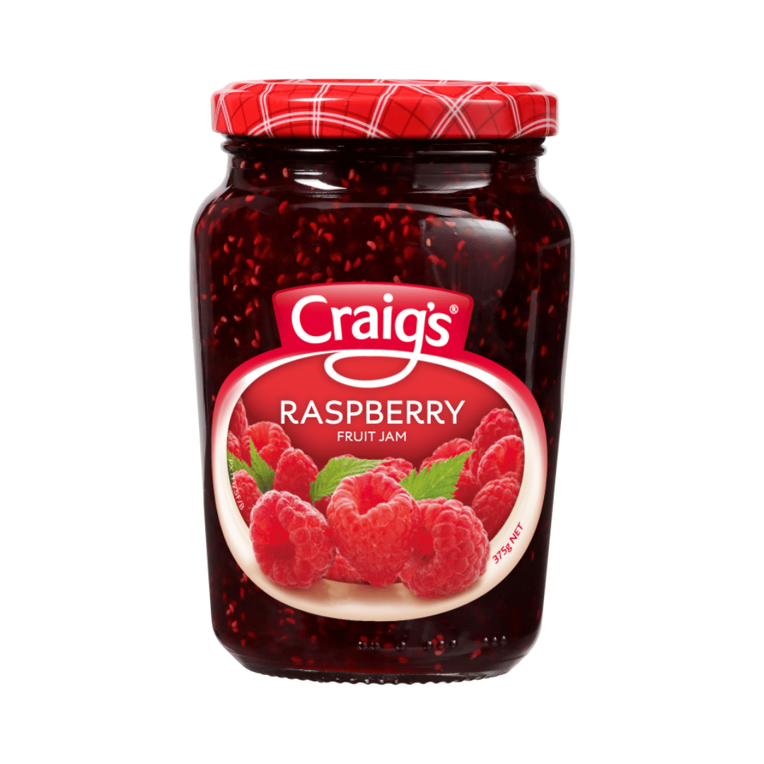 Craigs Raspberry Jam 375g | Grocery Delivery NZ